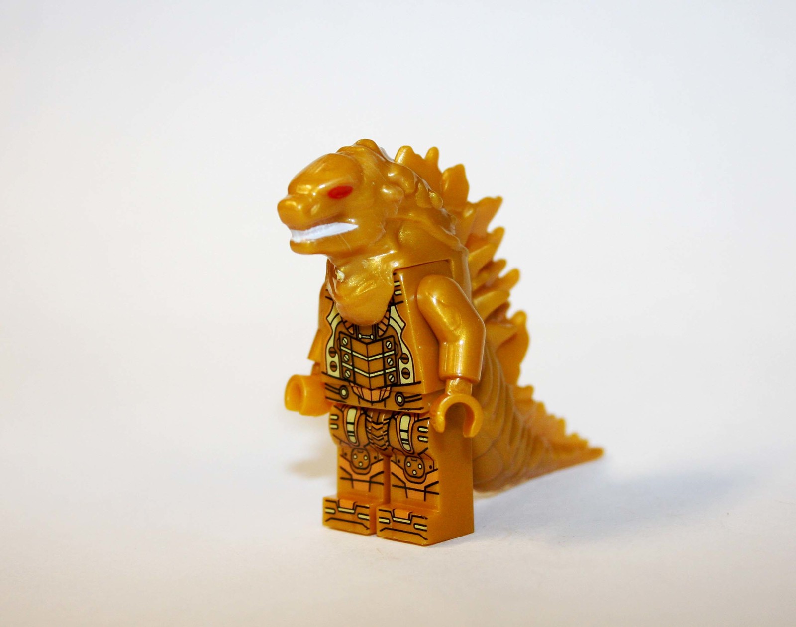 Godzilla Gold Monster Horror Minifigure Gift - LEGO (R) Minifigures