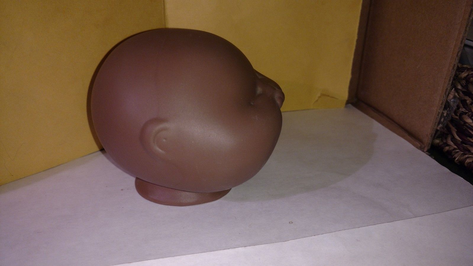 3 1/2" African American Black Cabbage Patch Head Ceramic - Modern (1990 ...