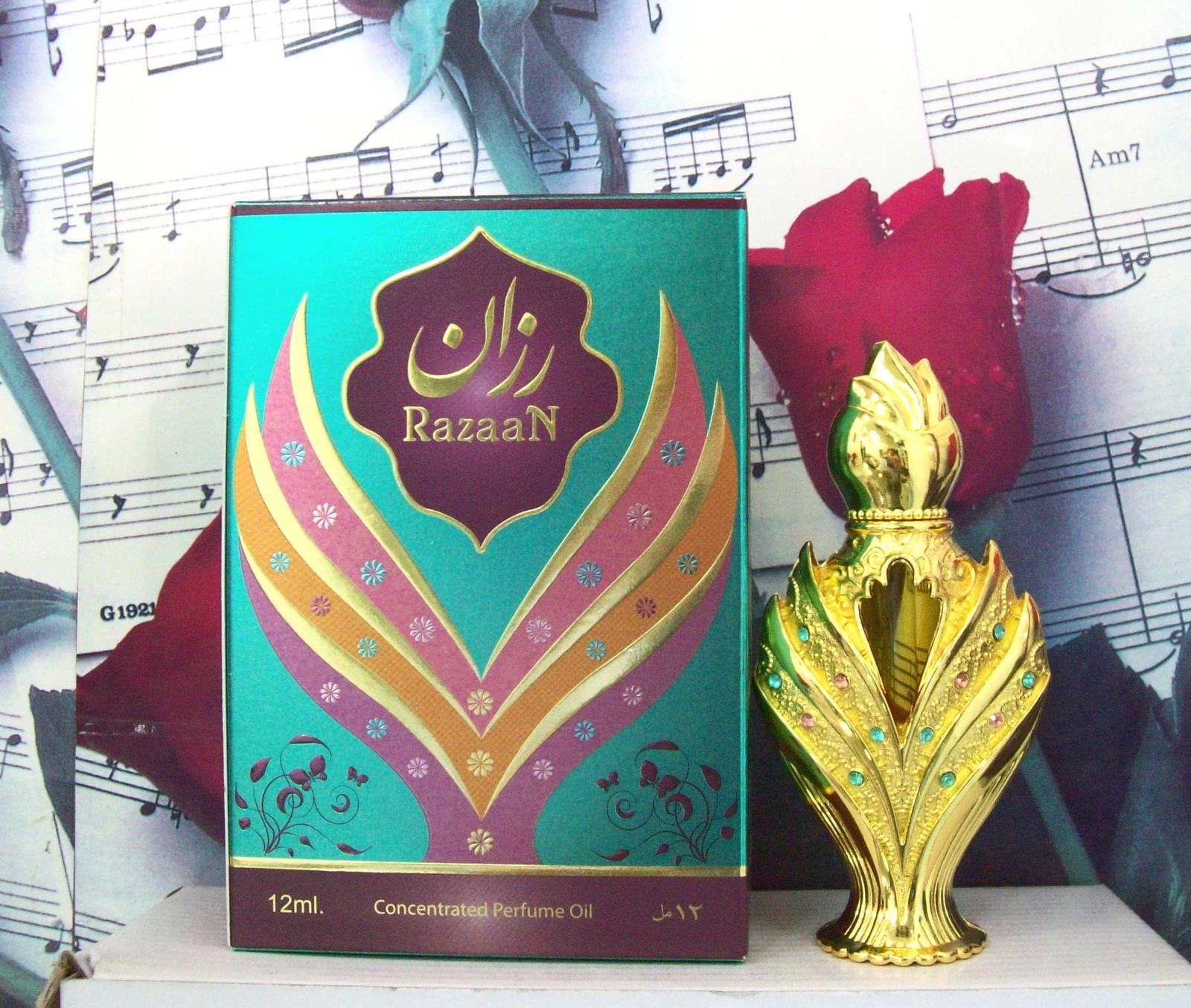 AL ATTAAR Razaan Concentrated Perfume Oil 0.5 FL. OZ. - Fragrances