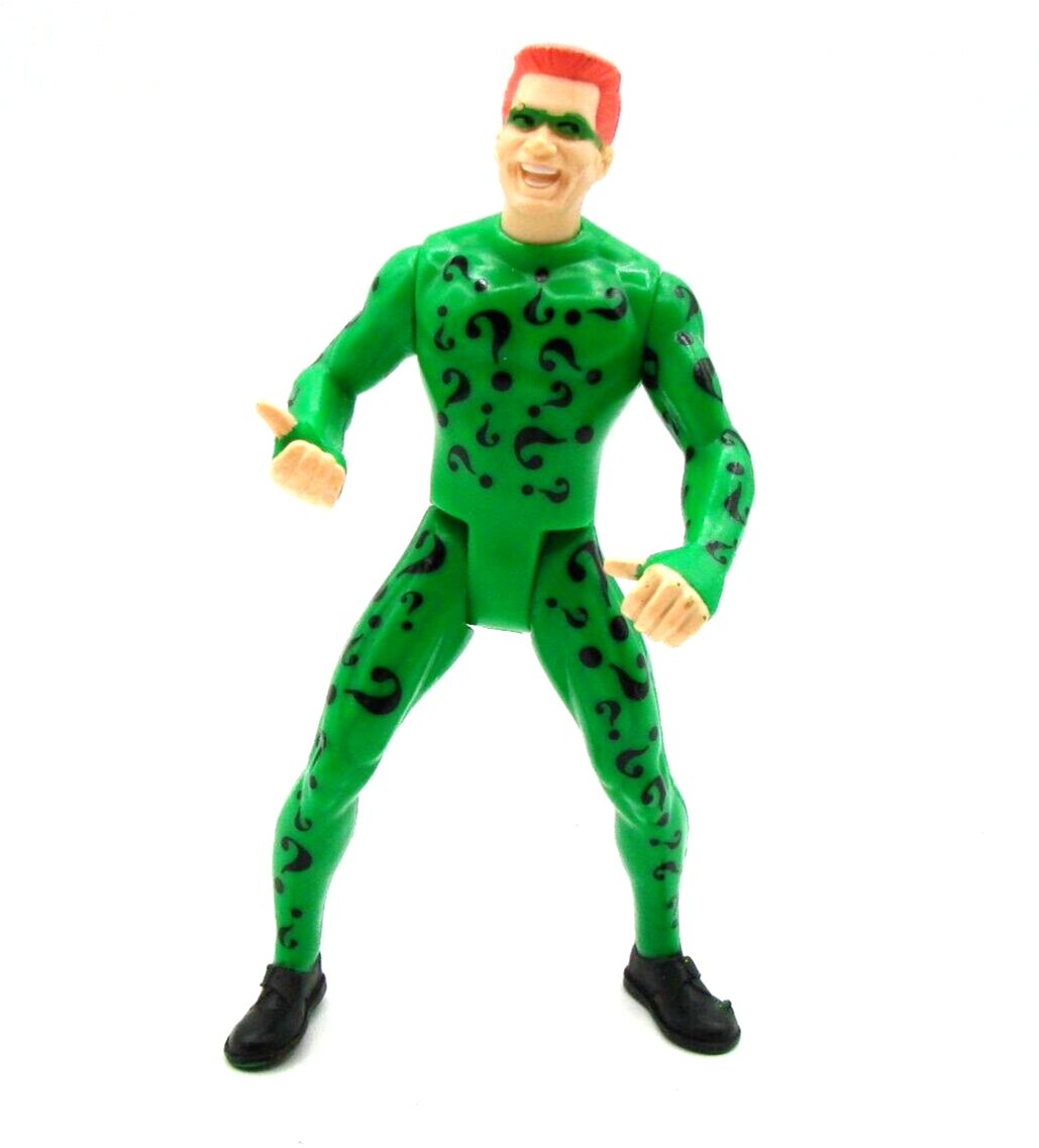 Vintage Kenner Batman The Riddler Action Figure 1996 Toy Collectible ...