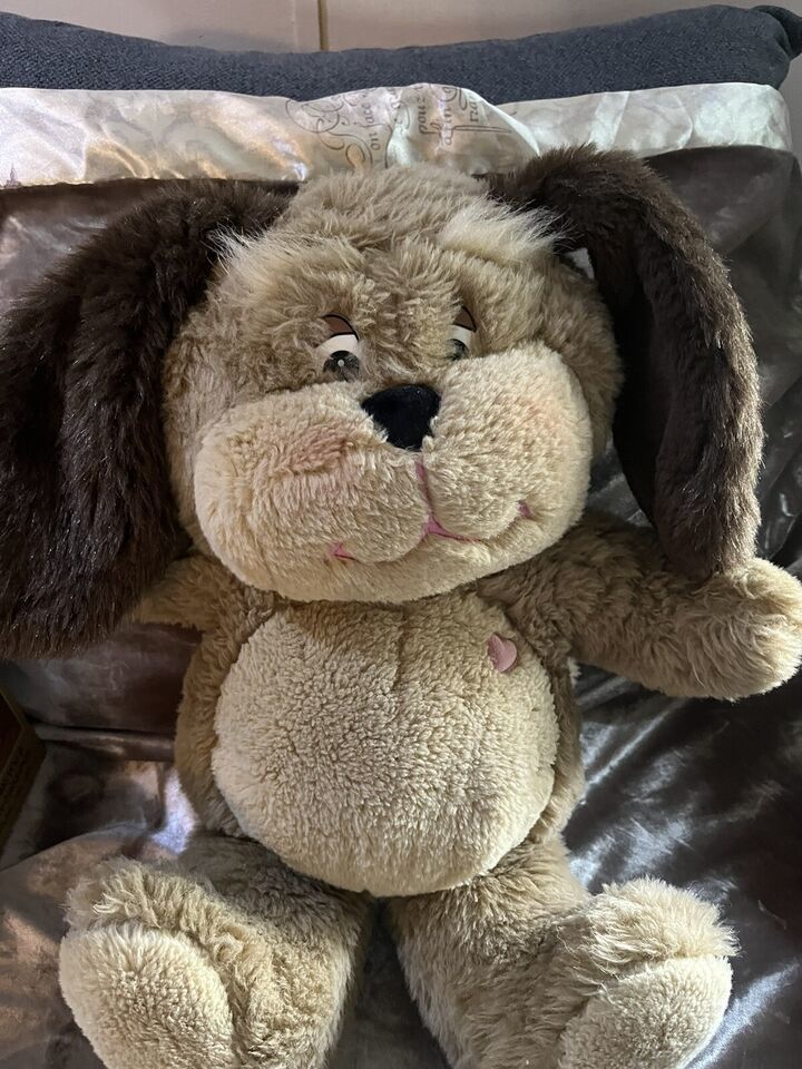 Mattel Puppy Dog Huggy Buddy 19" Plush Stuffed Animal Non Working 1986 ...