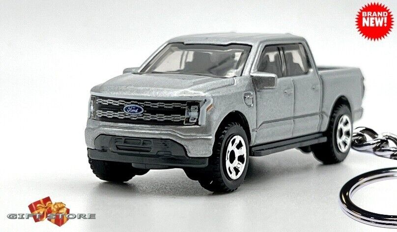 HTF KEYCHAIN SILVER PEWTER 2023/2024 FORD F150 CUSTOM Ltd EDITION GREAT ...