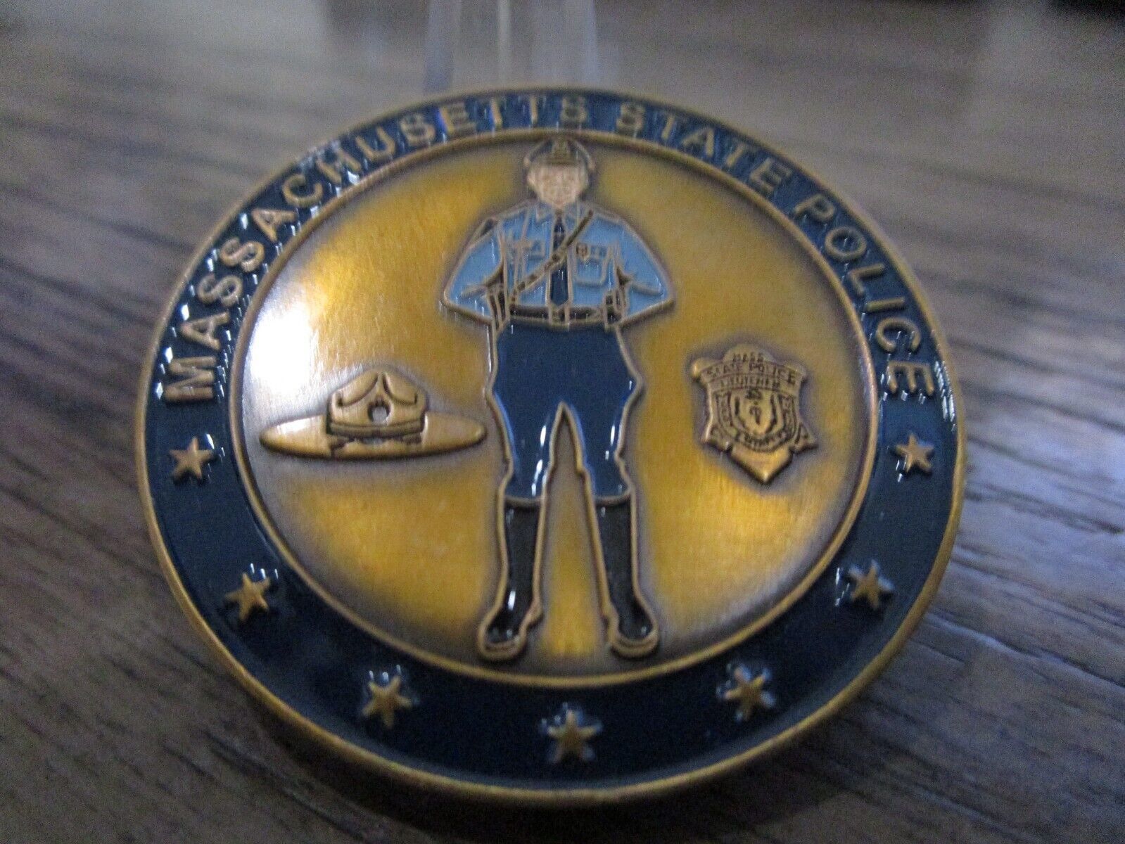 Massachusetts State Police Challenge Coin #467T - Challenge Coins