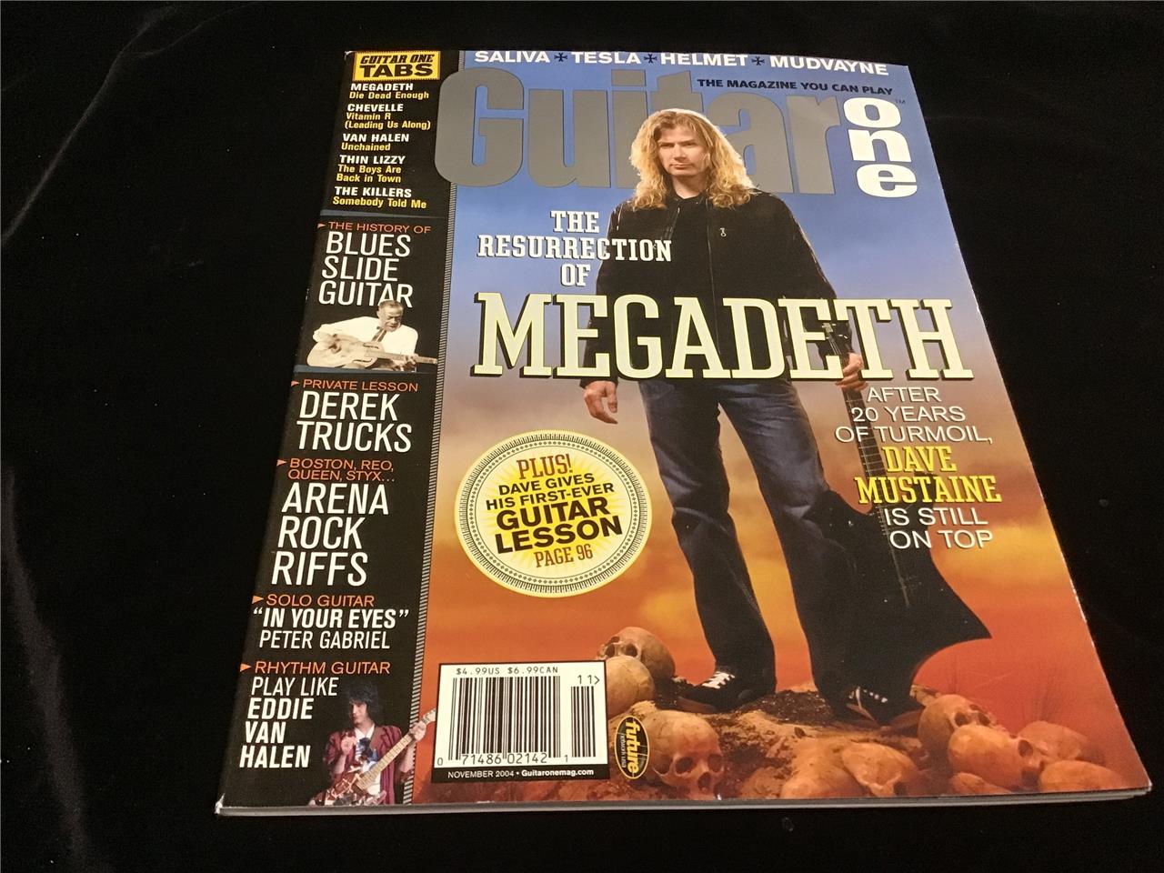 Guitar One Magazine November 2004 The and 50 similar items