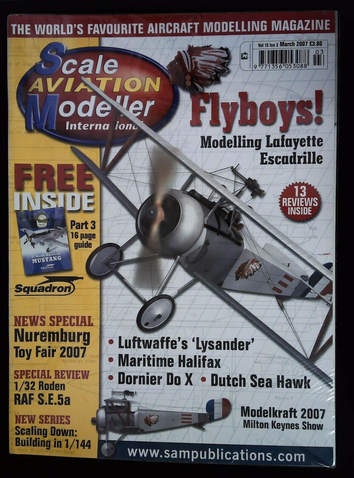 Scale Aviation Modeller Magazine March 2007 mbox465 Flyboys - Magazines