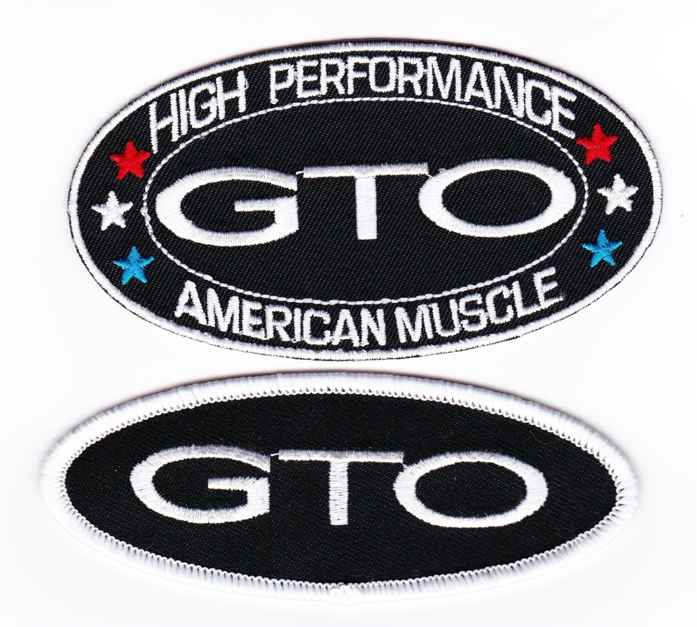 PONTIAC GTO SEW/IRON ON PATCH BADGE EMBROIDERED 5.7L 6.0L - Apparel ...