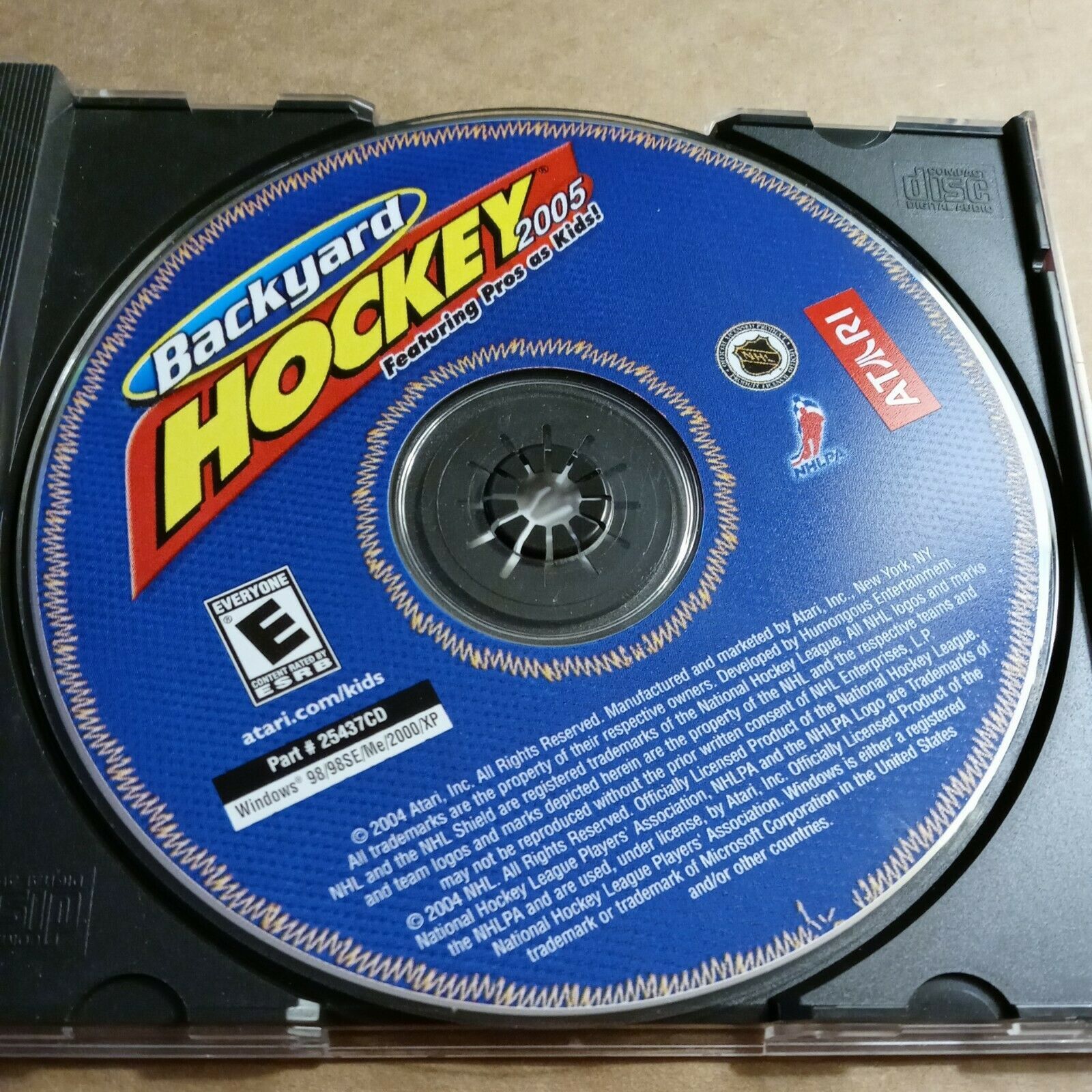 Backyard Hockey Featuring Pros as Kids! Atari 2005 PC Edition CD-ROM ...