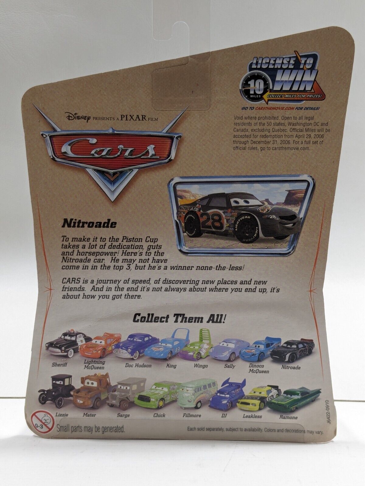 Disney Pixar Cars Nitroade Desert Back Racer 1:55 Mattel NEW NIB ...