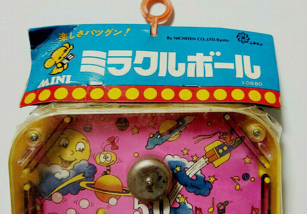 NINTENDO NICHITEN Miracle Ball 1975' Retro Old Toy Mini Game Super Raro ...