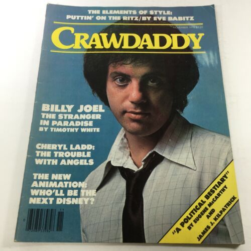 VTG Crawdaddy Magazine: November 1978 - Billy Joel by Timothy White No ...