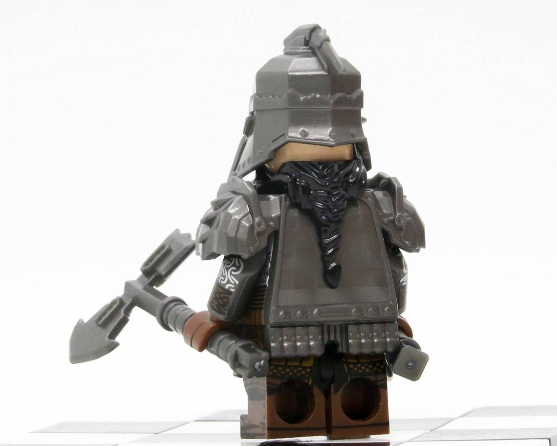 Heavy Armour Iron Hills Dwarf Minifigures Weapons Accessories The ...