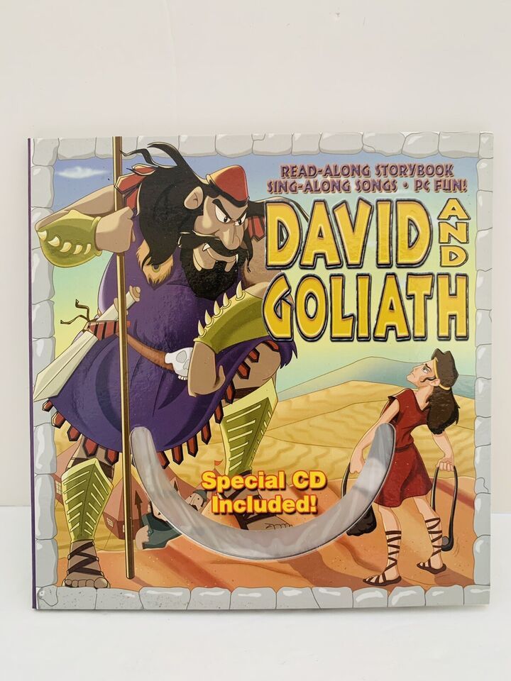 David and Goliath Read-Along Storybook with Sing-Along Songs - Books