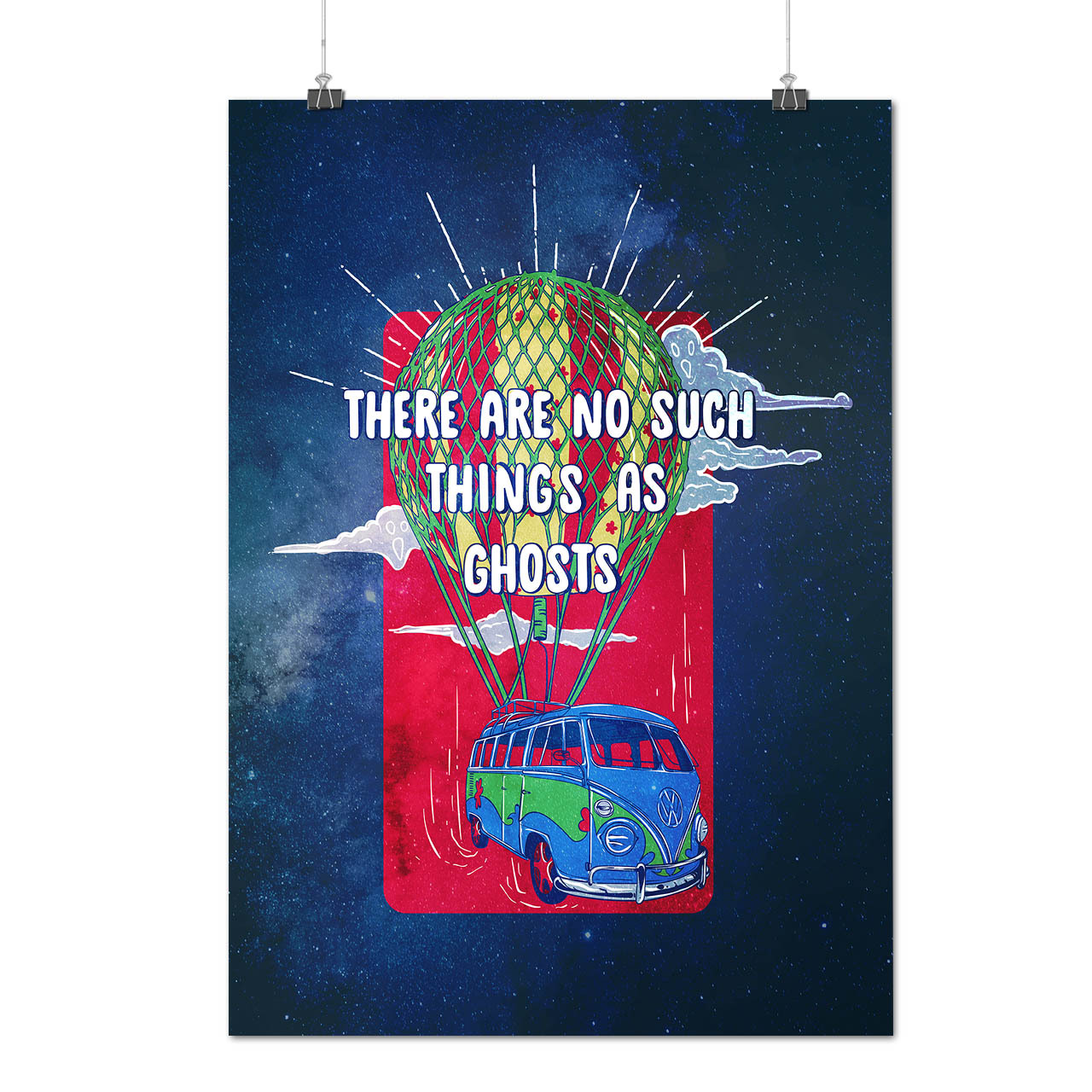 Hot Air Balloon Slogan Matte/Glossy Poster A0 A1 A2 A3 A4 | Wellcoda ...