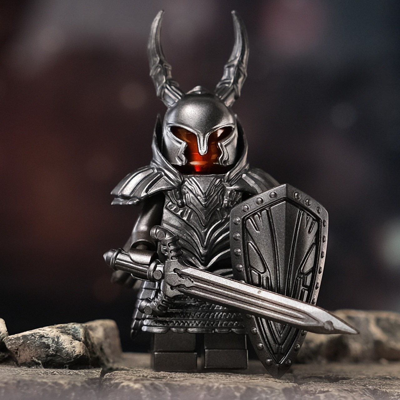 Ancient Dark Souls The Black Knight Minifigures Building Toys ...