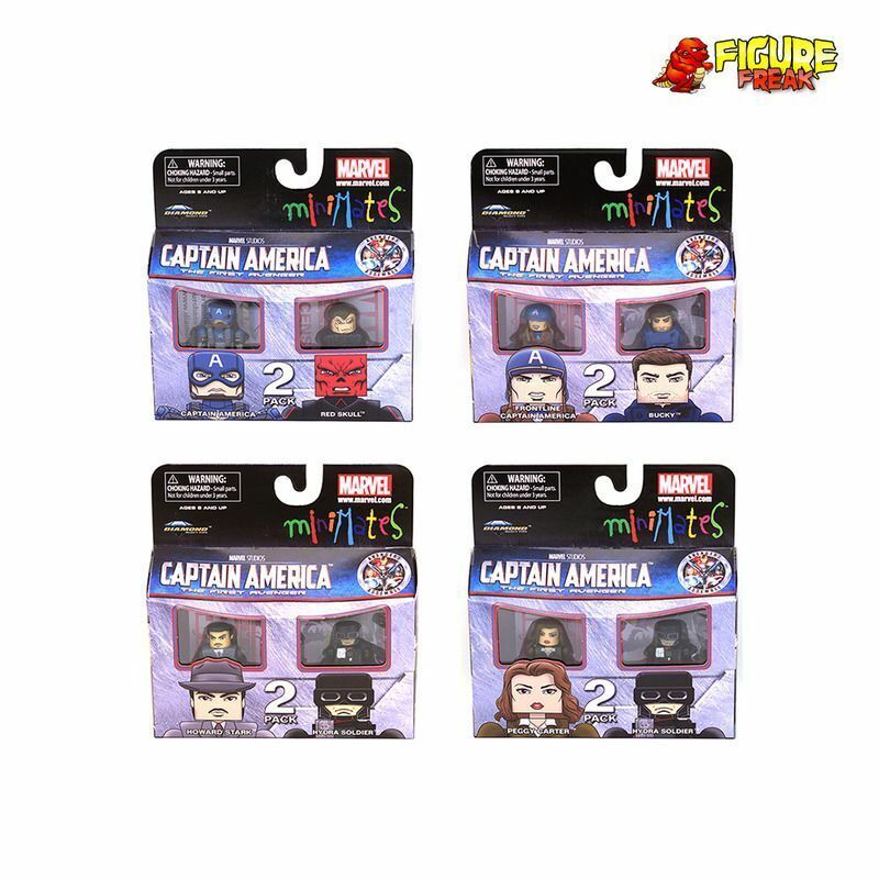 SH Minifigure Series 40 Captain America First Avenger Movie Complete ...