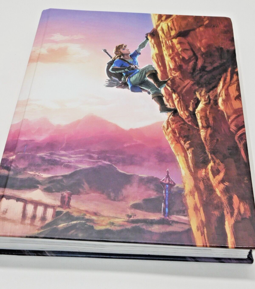 The Legend of Zelda Breath of the Wild Official Strategy Guide W/Map ...