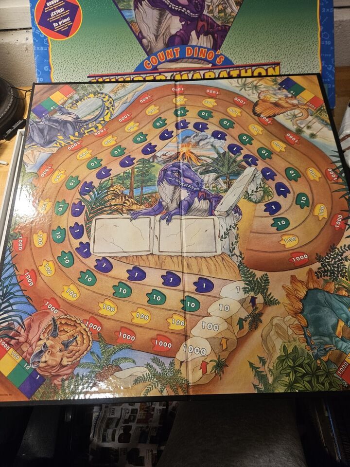 Count Dino’s Number Marathon Board Game and 19 similar items