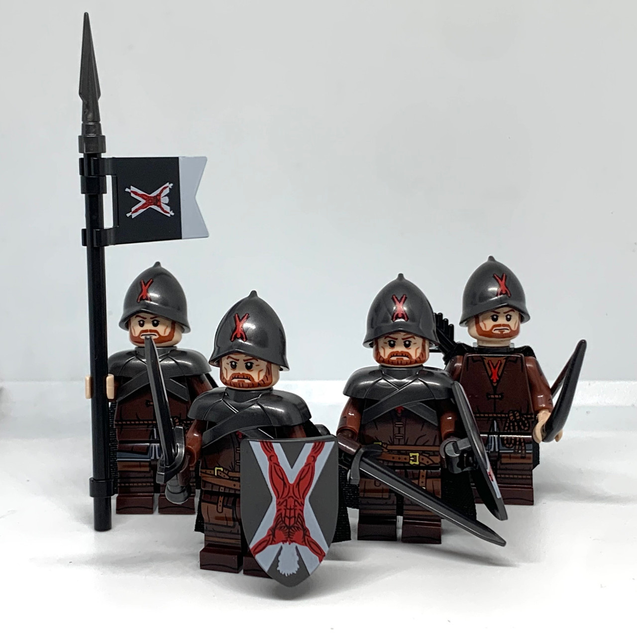 Hgift Game of Thrones Minifigure House Bolton Flayed Man Army Swordsman ...