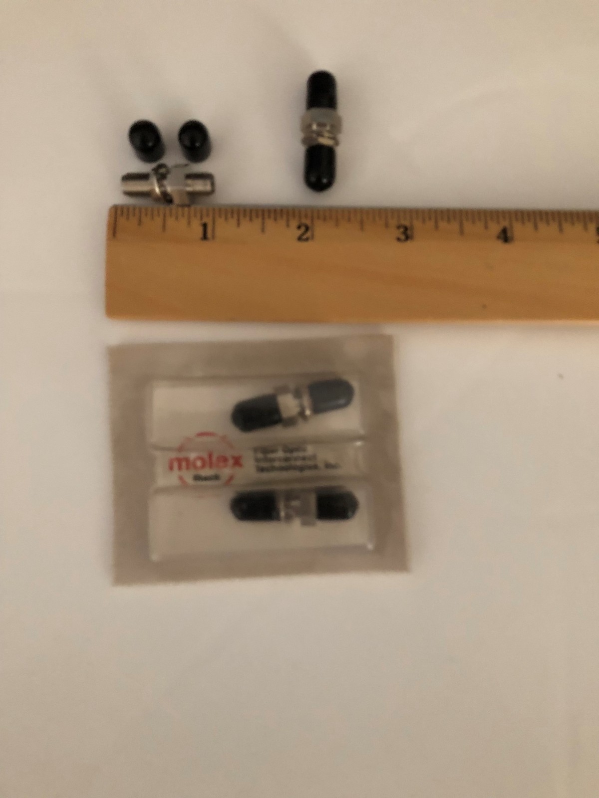 25 pack 861220000 Molex st bulkhead feed thru fiber optic - Electrical ...