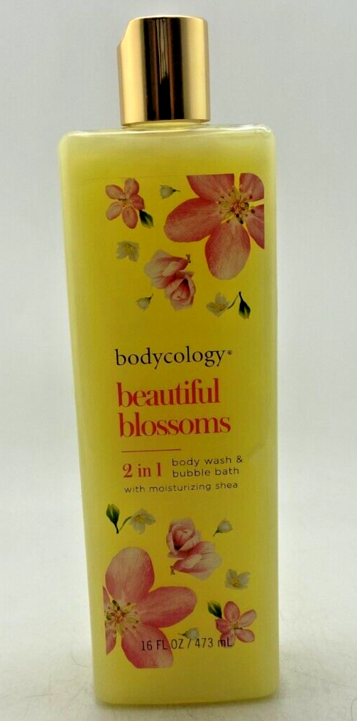Bodycology Beautiful Blossoms Body Wash And Bubble Bath 2 In 1 16 Fl Oz