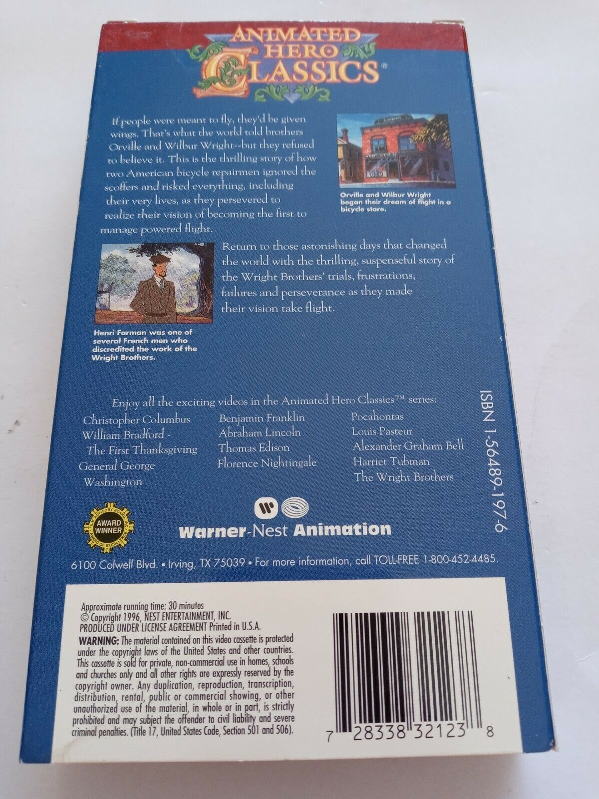 Nest Entertainment, Inc - The Wright Brother - Animated Hero Classics ...