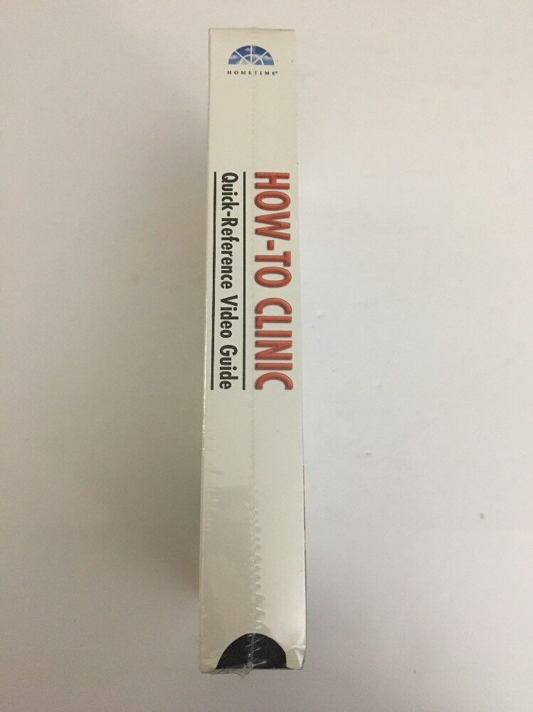 How pour Clinic-Windows & Portes Vhs-Rare Vintage Collectible-Ships N ...