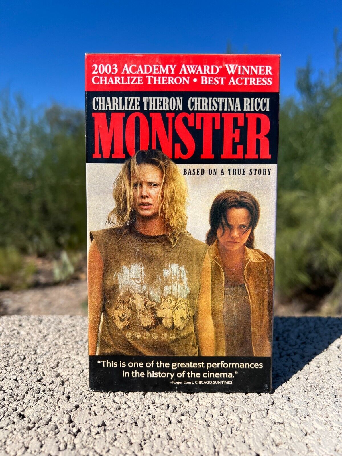 Monster starring Charlize Theron - Christina Ricci - Bruce Dern (VHS ...