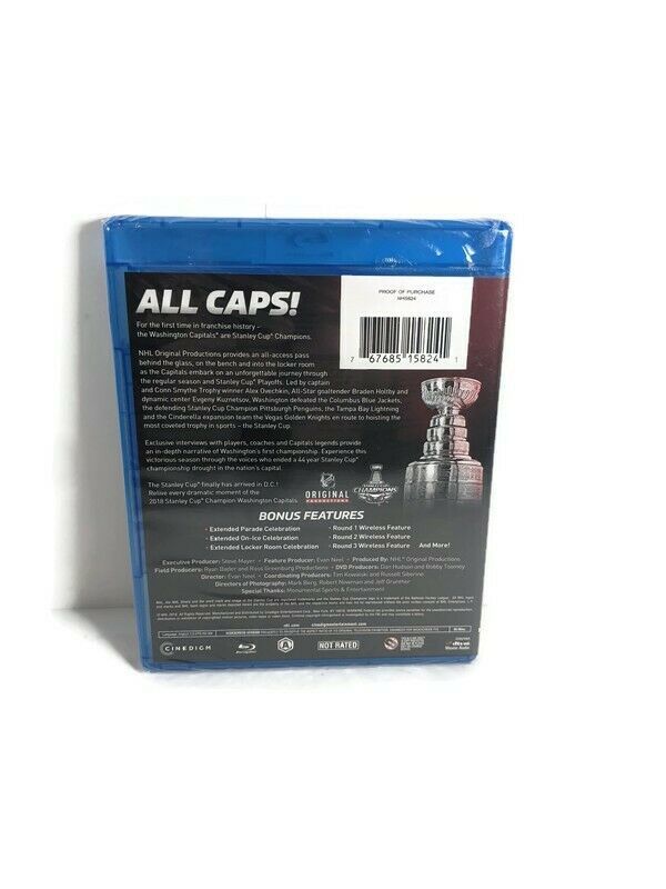 2018 NHL Stanley cup champions Blu-Ray+DVD New - DVDs & Blu-ray Discs