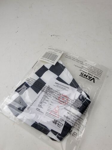 VANS REWARDS CHECKERBOARD BLACK WHITE FACE MASK [EXCLUSIVE] - Masks ...