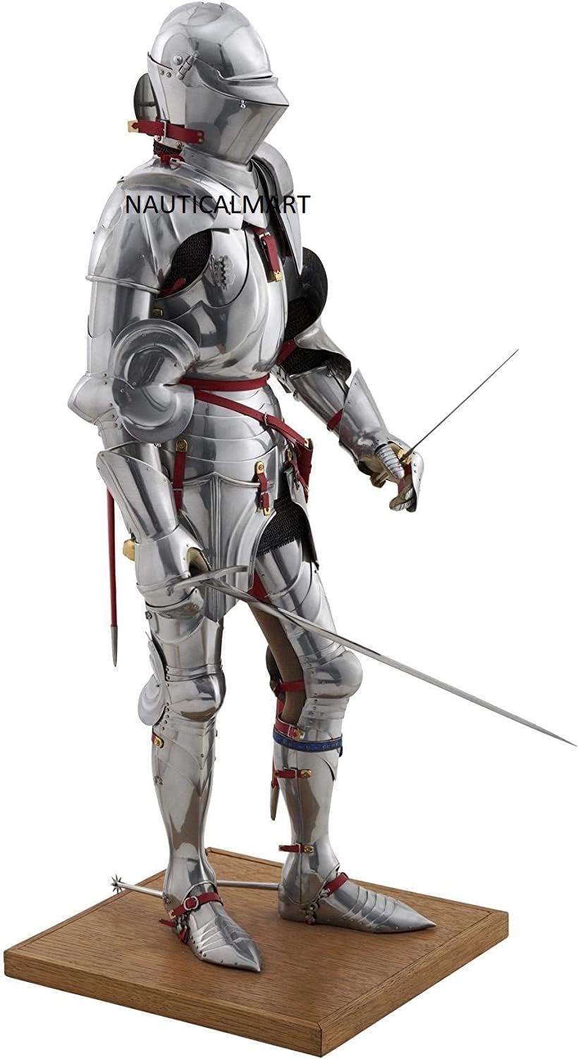 NauticalMart Knight Suit of Armor Medieval Body Armour Halloween ...