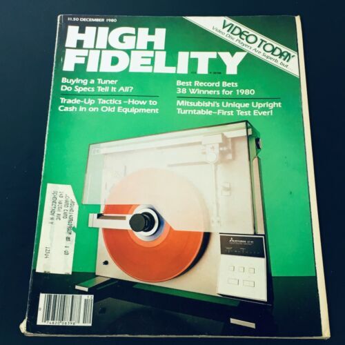 VTG High Fidelity Magazine December 1980 - How To Cash In On Old Equipment - Magazines