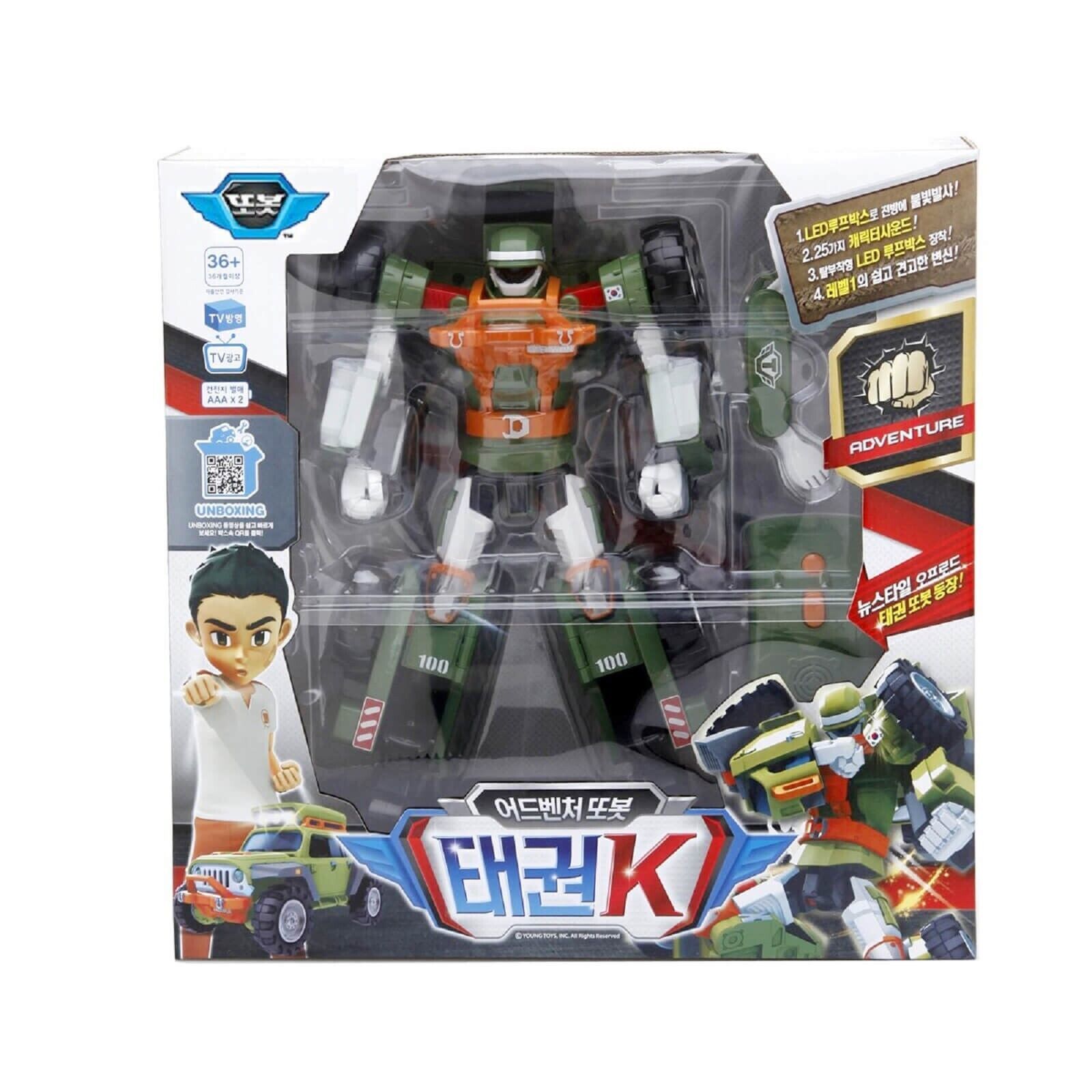 Tobot Taekwon K Adventure Tobot Korean Vehicle Transforming Action ...
