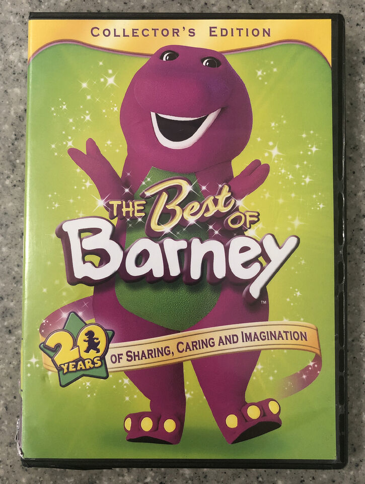 Barney: The Best Of Barney (DVD) Black Case-RARE - DVDs & Blu-ray Discs