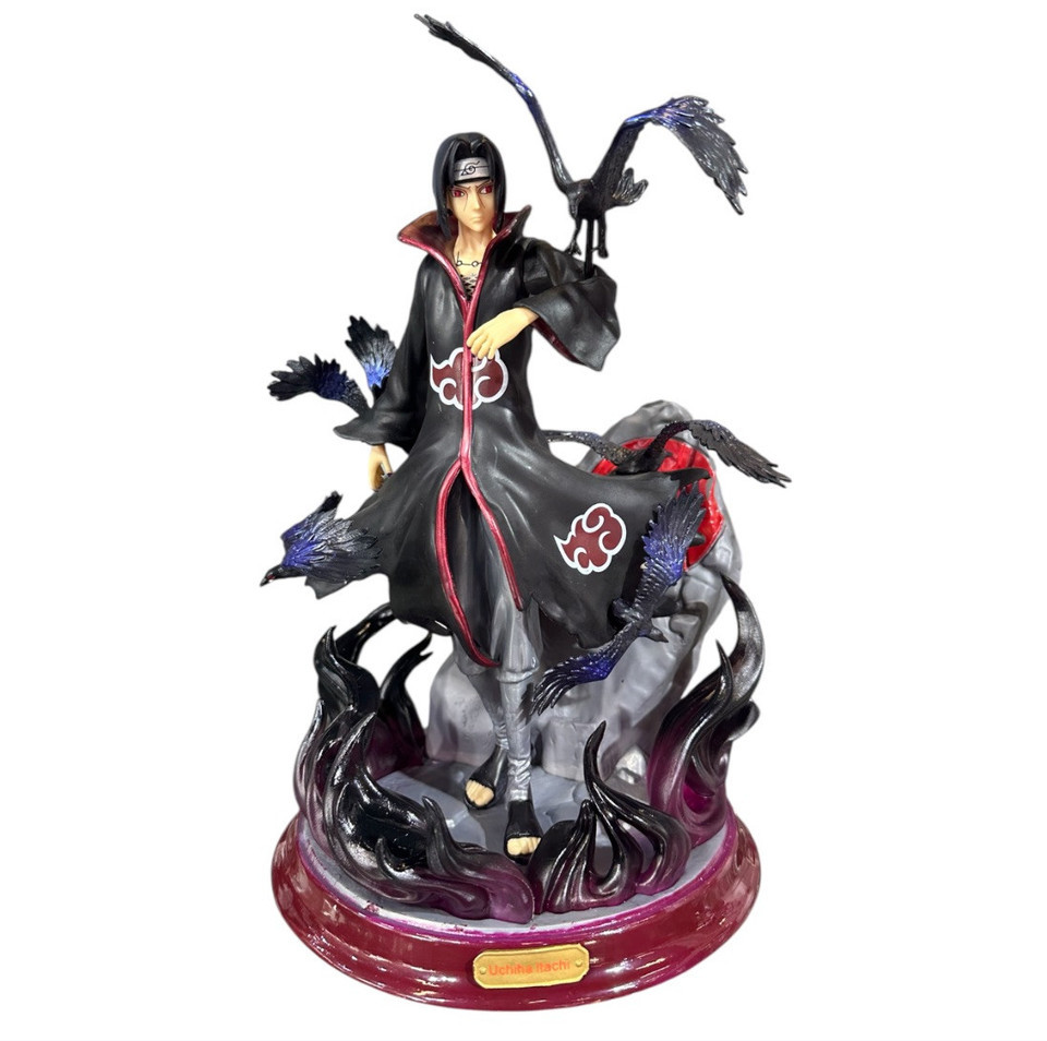 Naruto Shippuden Itachi Uchiha With Crews 11” Anime Figure Statue ...