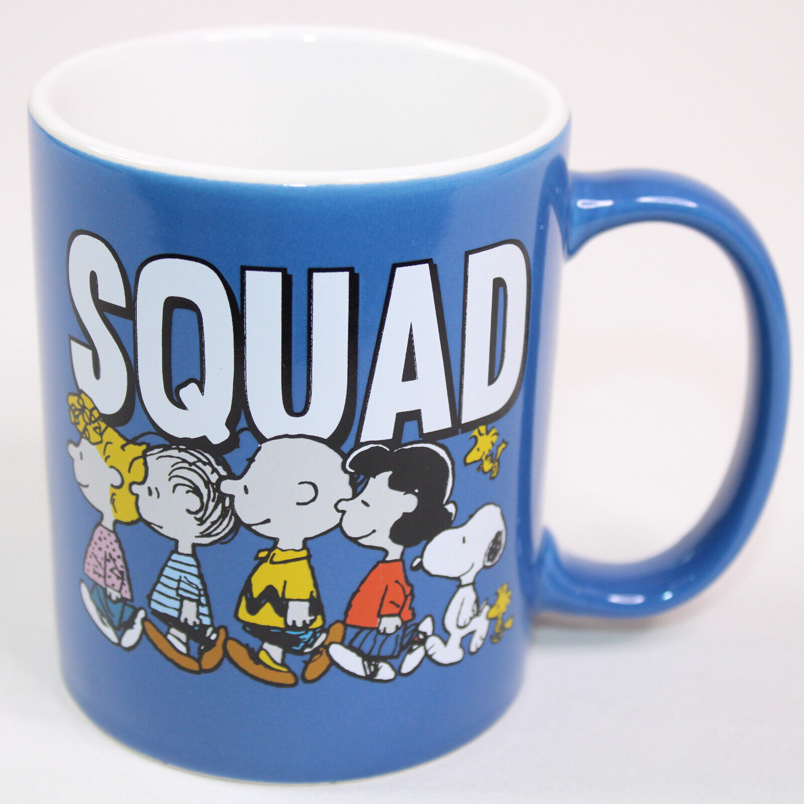 Peanuts Snoopy Lucy Charlie Brown Linus Sally And Woodstock Coffee Mug ...