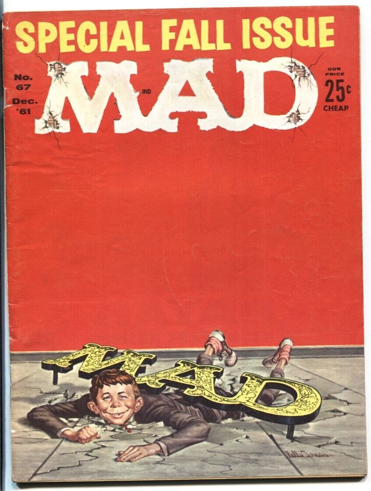 MAD #67-ALFRED E NEUMAN JFK issue EC 1961 - Other