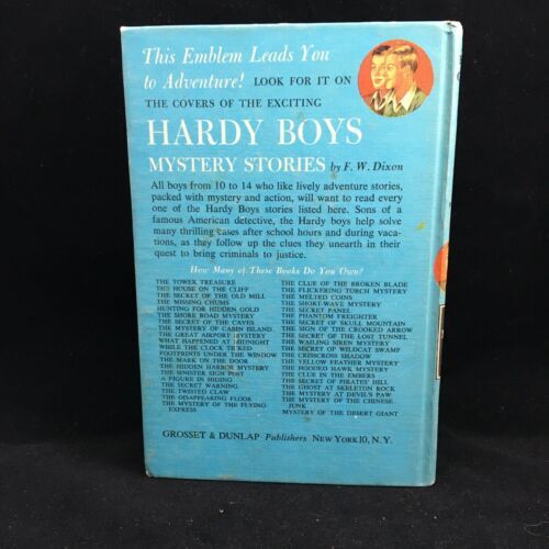 The Hardy Boys 2 The House on the Cliff 1959 HB Franklin Dixon - Books