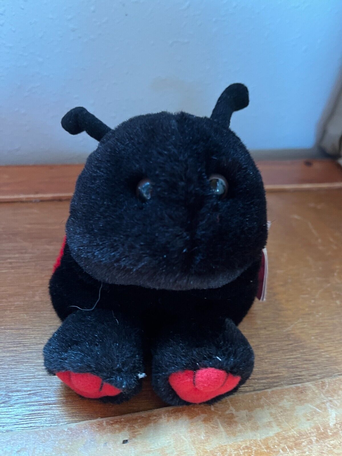 Swibco Puffkins Small Red & Black Plush LADYBUG Insect Stuffed Animal ...