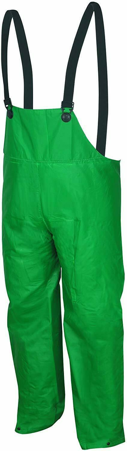 388BFXL MCR Safety Dominator PVC Polyester Bib Overall w/ Adjustable ...