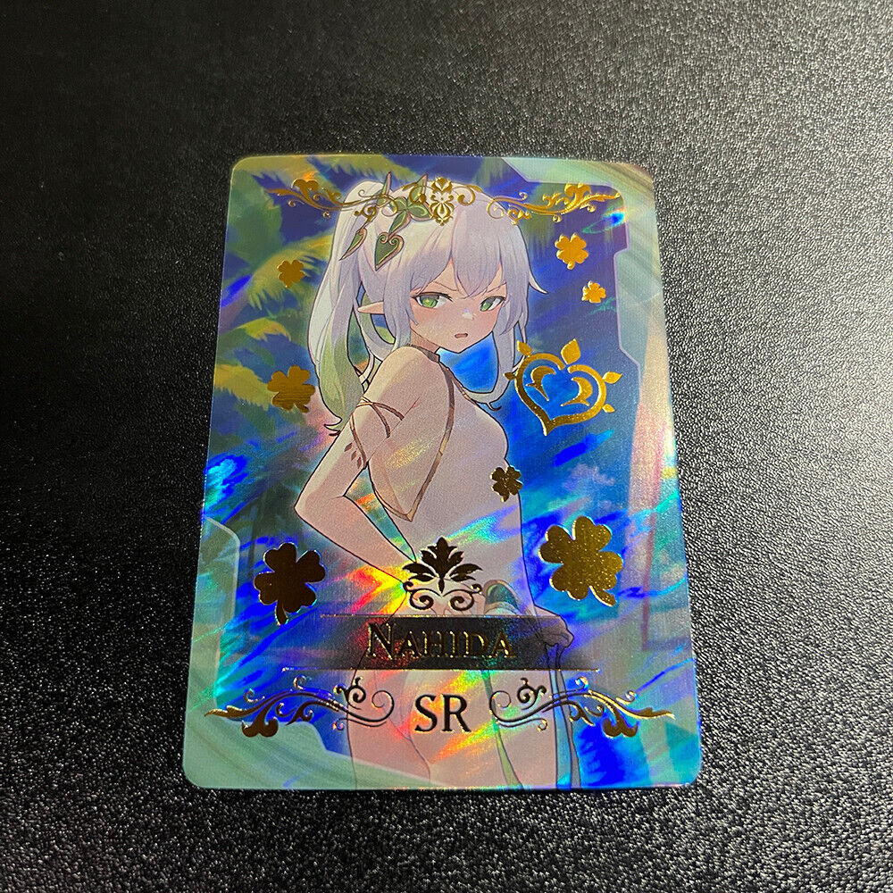 Nahida Swimsuit Card Genshin Impact SR TCG Doujin Anime Waifu ACG ...