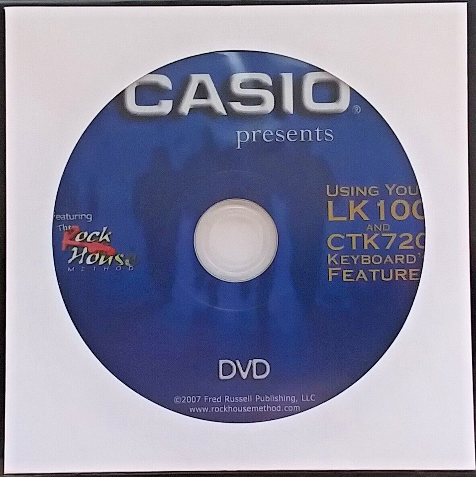 Casio DVD "Using Your LK-100 and CTK-720 and 50 similar items
