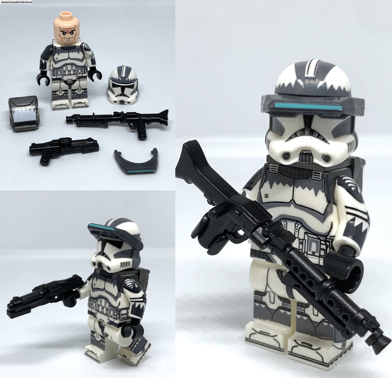 Wolfpack Clone Trooper Recon Troopers Custom Minifigures - LEGO (R ...