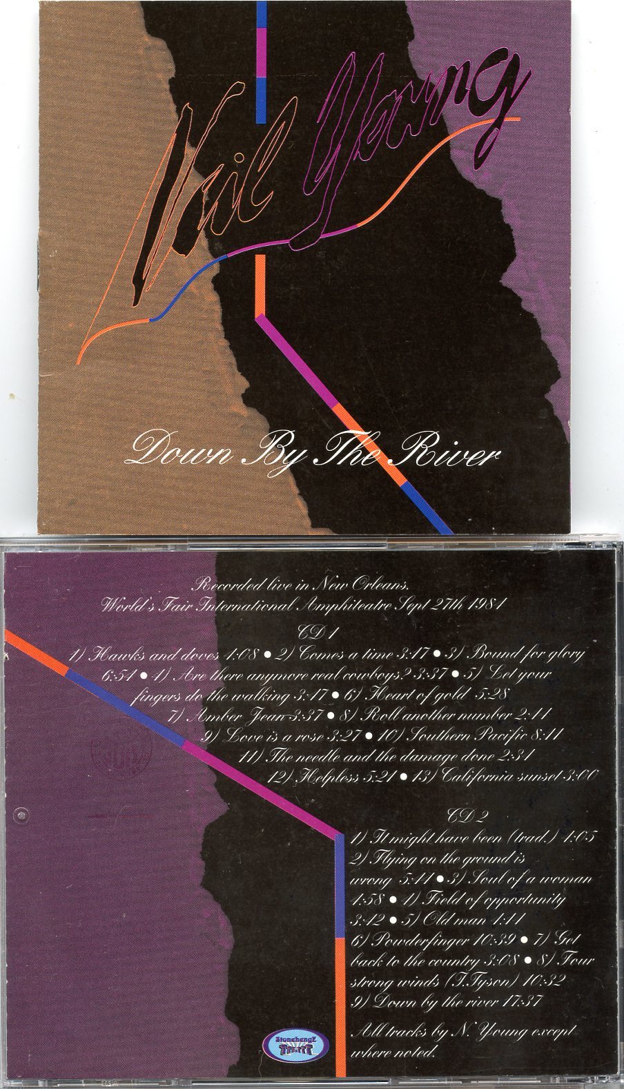 Neil Young - Down By The River ( 2 CD ) ( World's Fair International ...