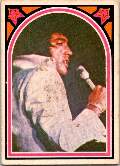 Vintage 1978 Boxcar ELVIS PRESLEY Collectors Card #58 - Trading Card ...