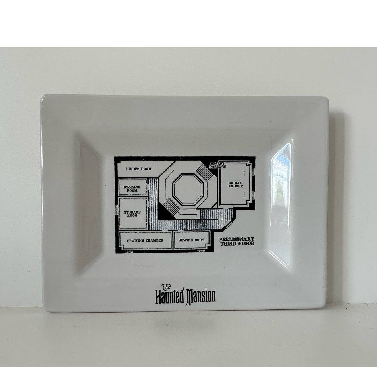 Disney Haunted Mansion Preliminary Third Floor Plan dish, appetizer ...