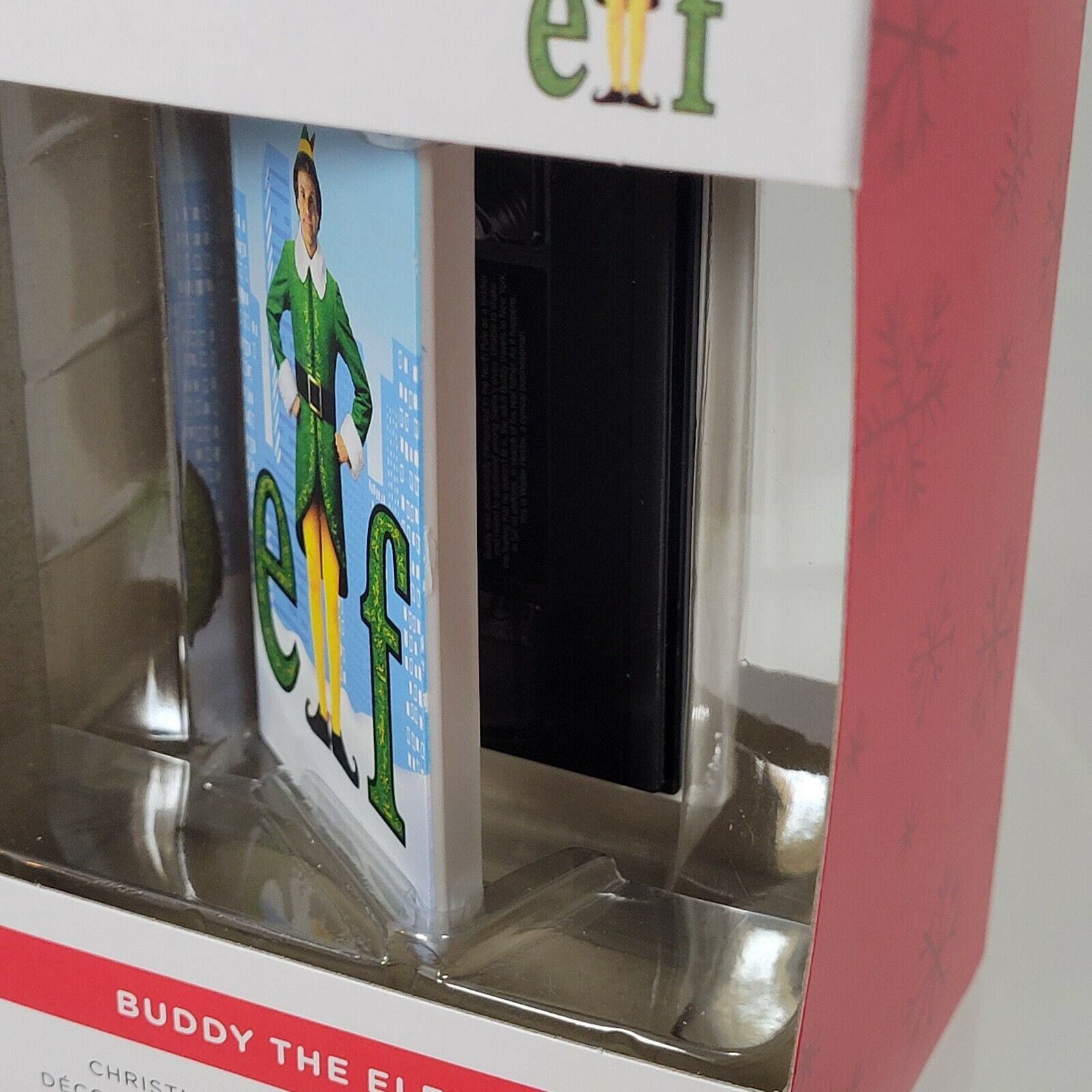 Hallmark 2021 Buddy the Elf VCR VHS Movie Ornament Will Ferrell NEW ...