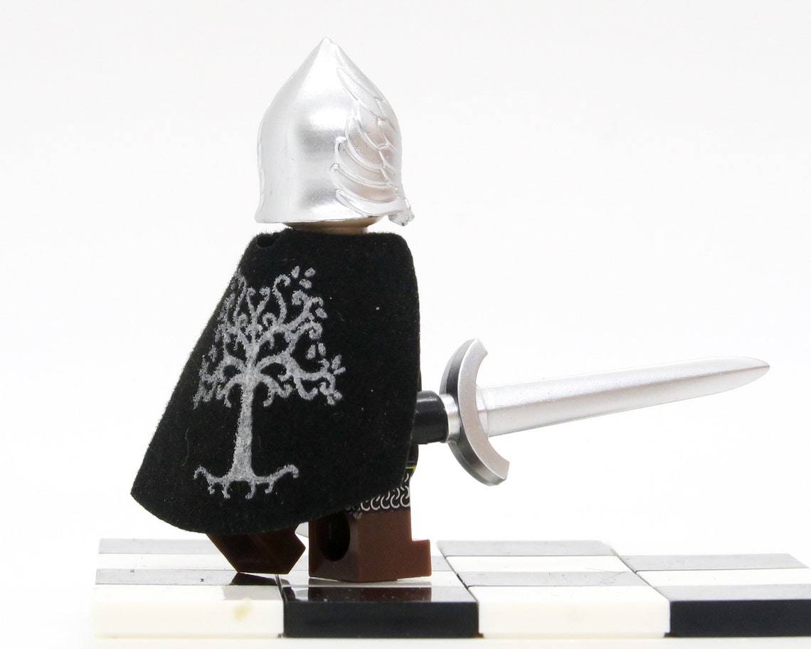 Lord of the Rings Gondor Soldier Swordsman Minifigures Weapons ...