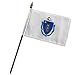 RFCO Massachusetts 4"x6" Desk Stick Flag (No Base) (3) - Laminating ...