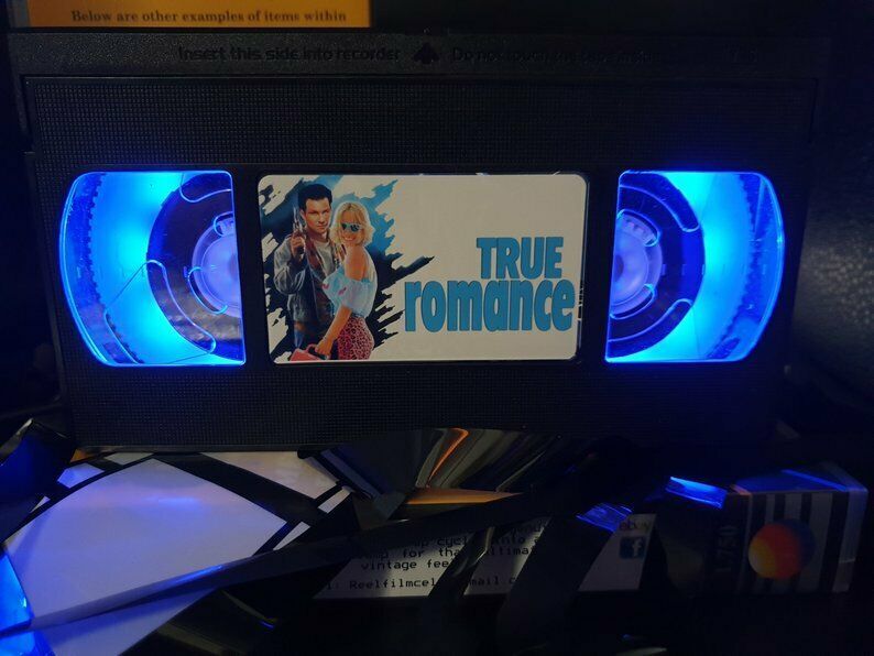 Retro VHS Lamp,True Romance,Night Light Stunning Collectable, Top ...