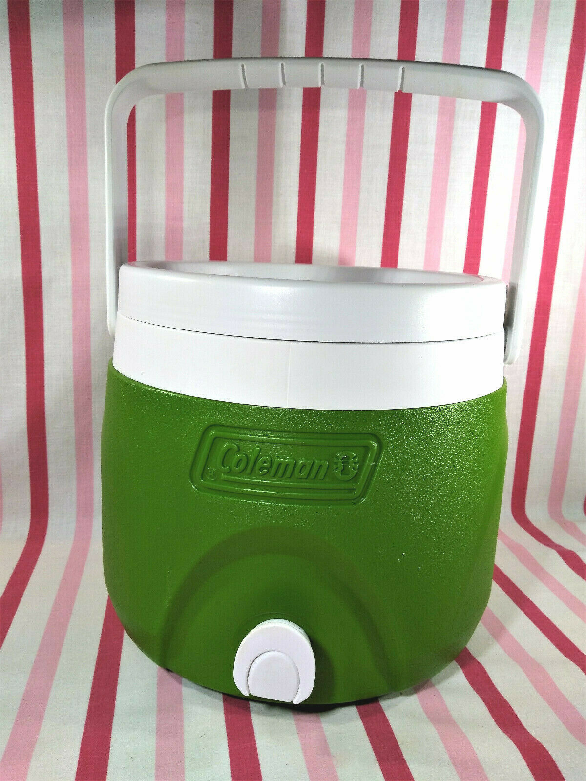 Fab Vintage MoD Coleman Avocado Picnic Jug Cooler with Spout & Easy ...